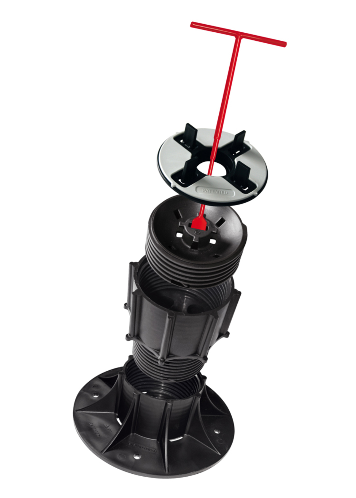 Plot réglable à nivellement automatisé pour plancher Eterno